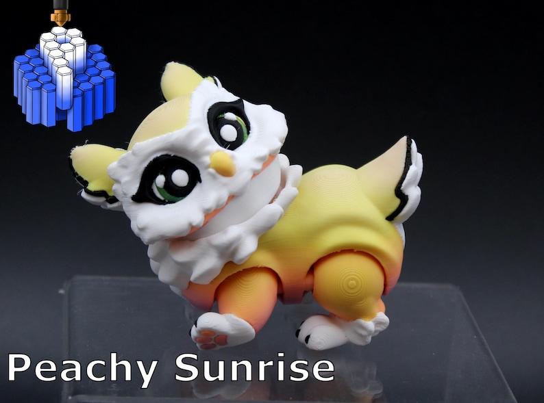 Mini Owlbear Cub Figurine – 3D Printed Articulated Dnd Familiar ...