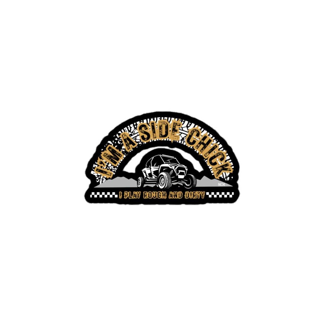 Side Chick UTV Sticker | Funny off Road Decal - Etsy