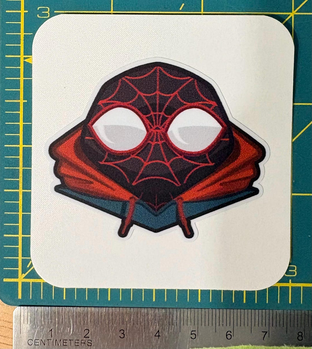 Miles Morales Sticker, Retro Comic Superhero, Waterproof Vinyl - Etsy