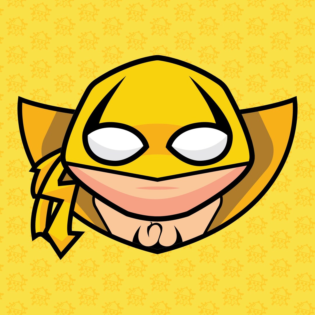 Iron Fist 3" Comic-inspired Sticker - Etsy