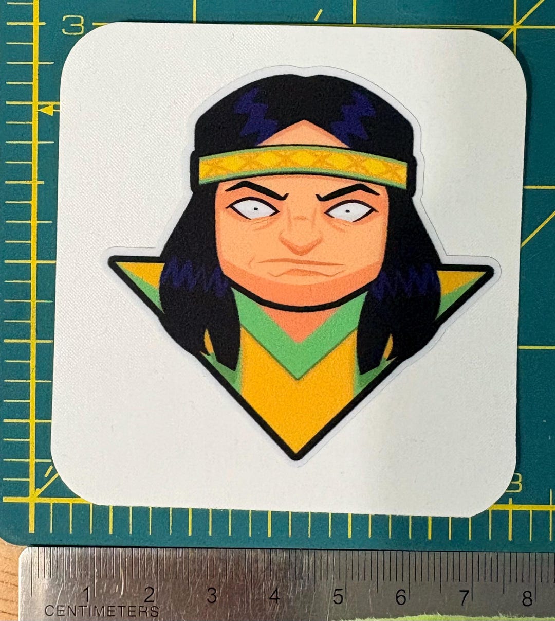 Waterproof Vinyl Sticker — Shaman (approx 2.25" - 2.5") for Laptop ...