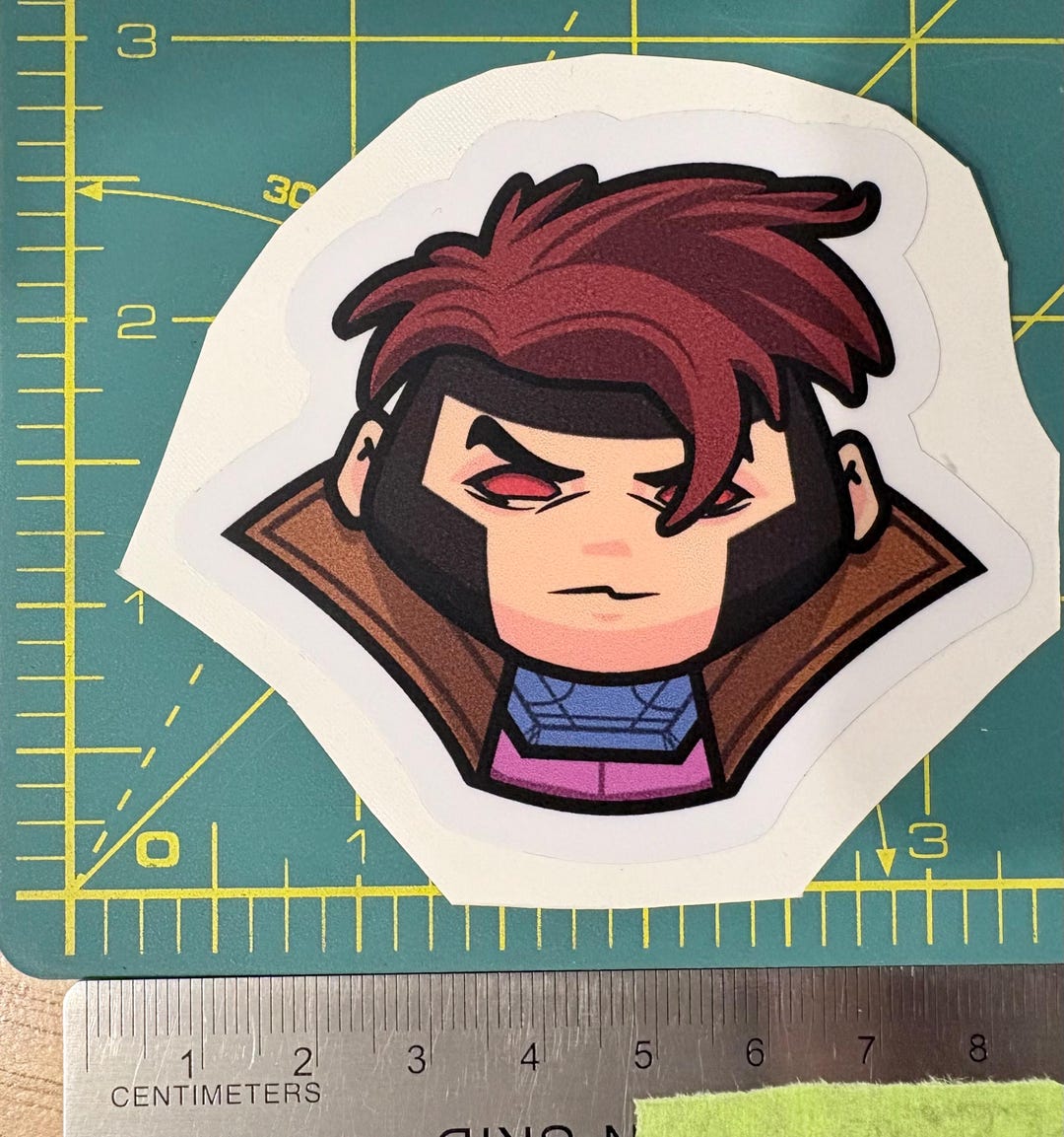 Waterproof Vinyl Sticker — Gambit (approx 2.25" - 2.5") for Laptop ...
