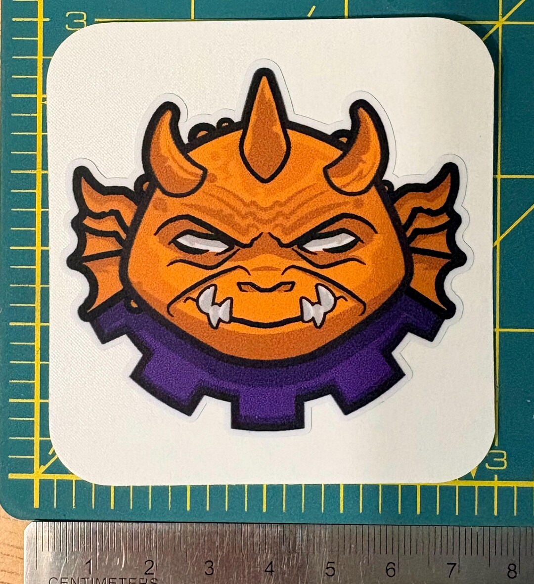 Gargoyle Sticker, Retro Comic Book Style, Waterproof Vinyl Decal - Etsy
