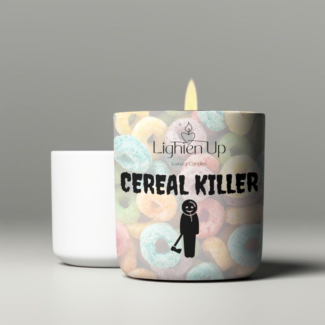 Cereal Killer Froot Loops Scent Fall Candle Hand Poured Soy Wax Candle ...