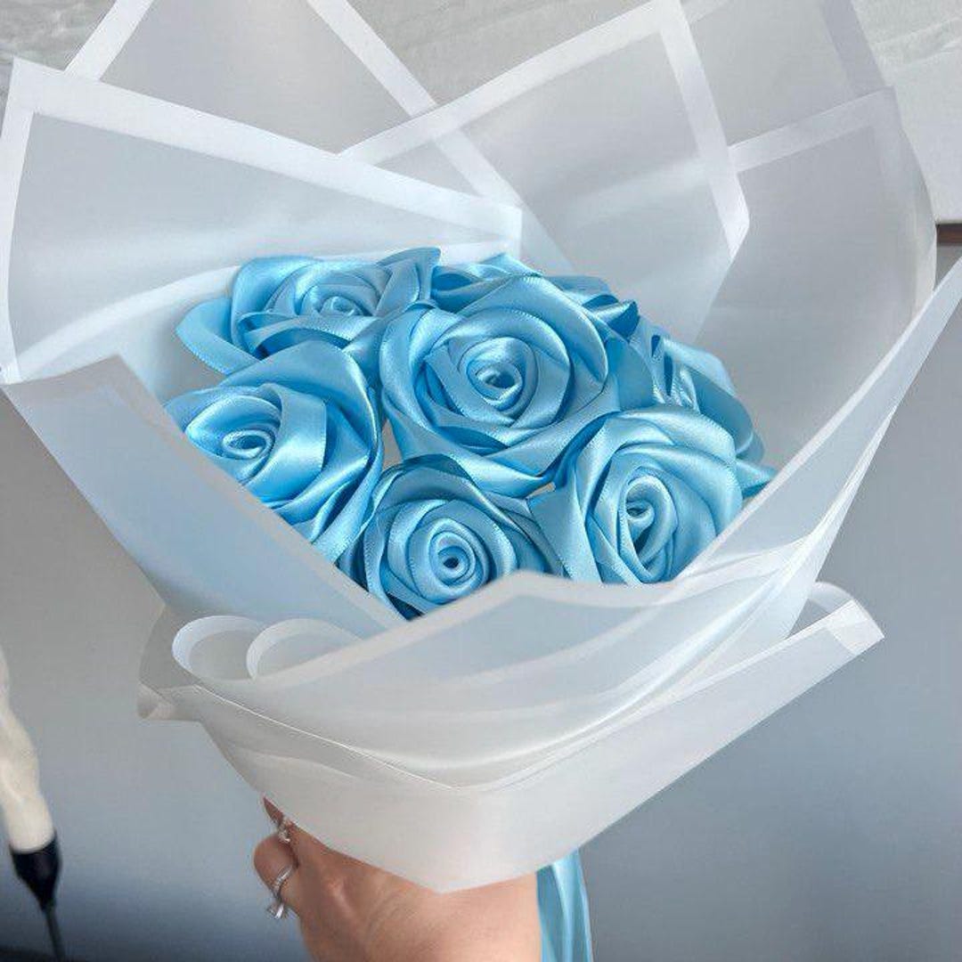 Personalized Eternal Rose Bouquet With Custom Message 50th Birthday ...