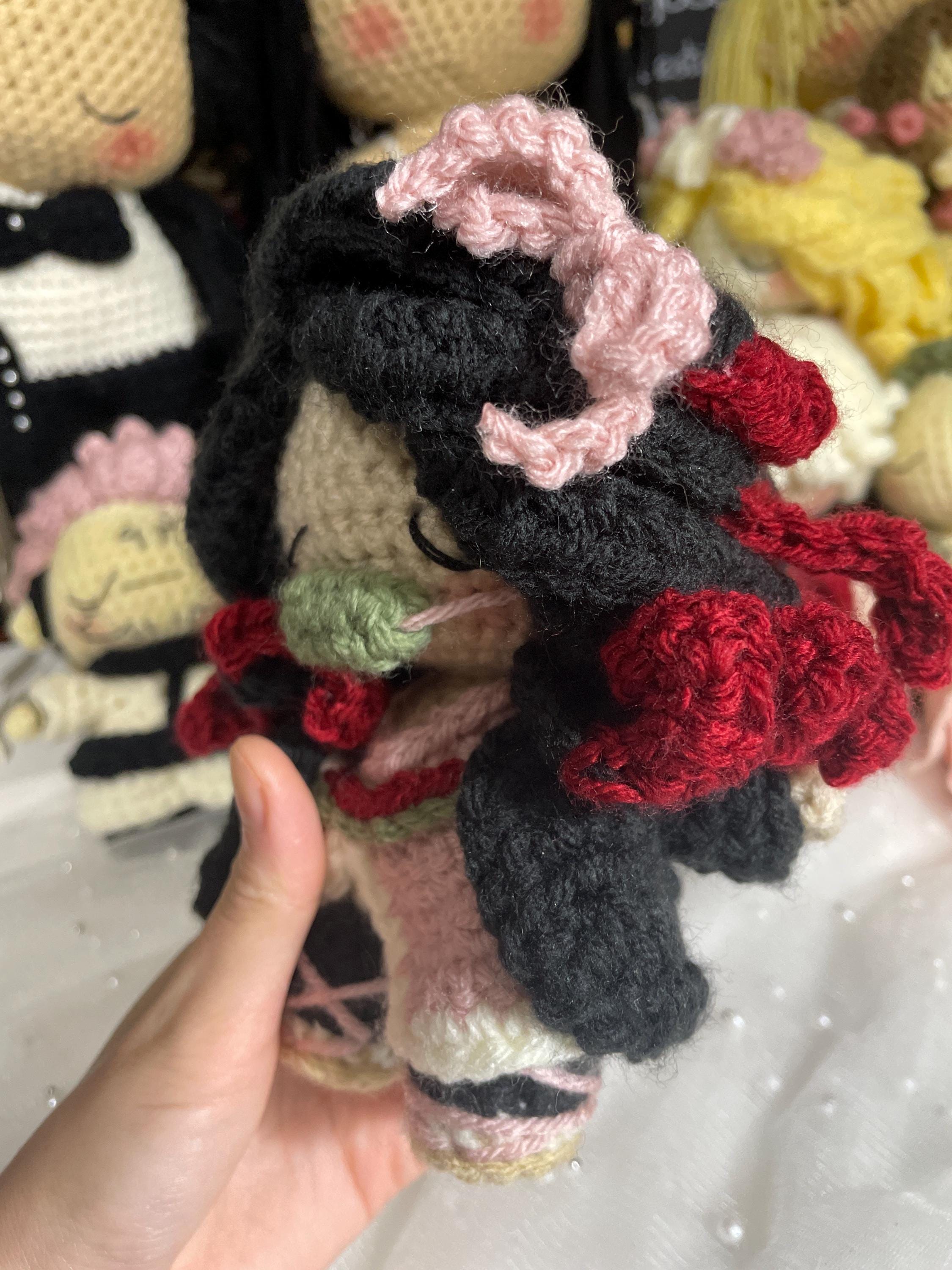 Nezuko Doll,nezuko Plushie,demon Slayer Doll, Crochet Tanjiro, Crochet ...