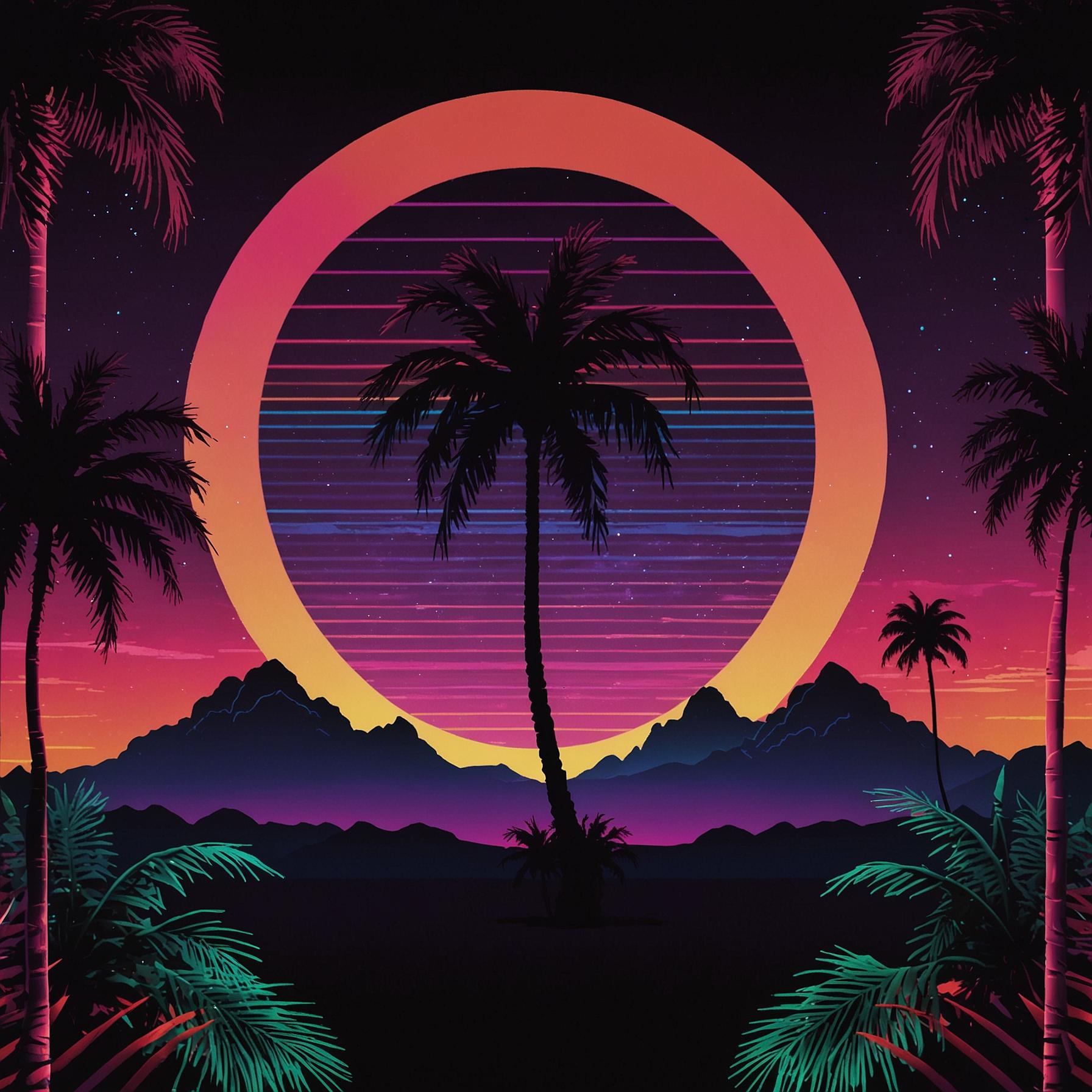 Retro 80s Synthwave T-shirt Design Bundle JPEG PNG SVG Files Custom ...