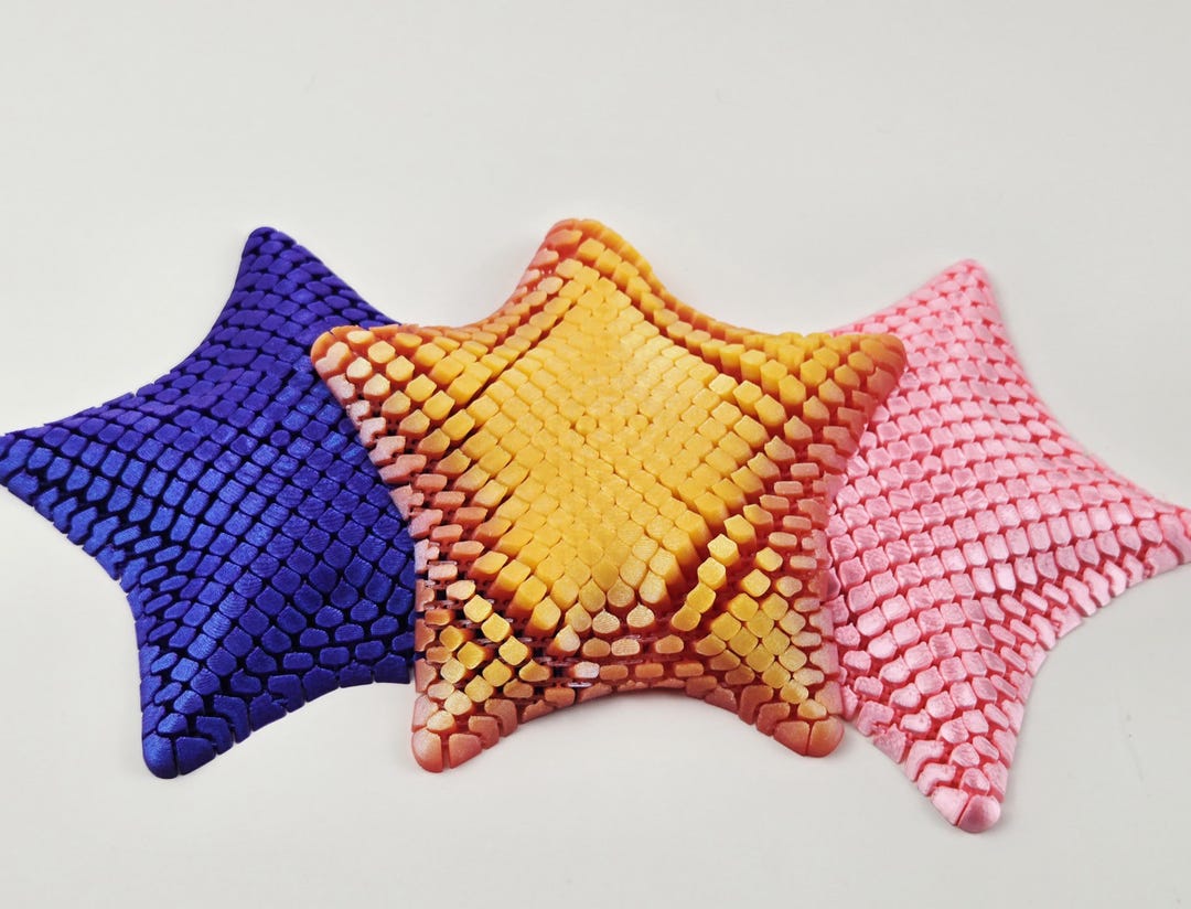 Flexible Starfish Sensory Fidget Sea Star - Etsy