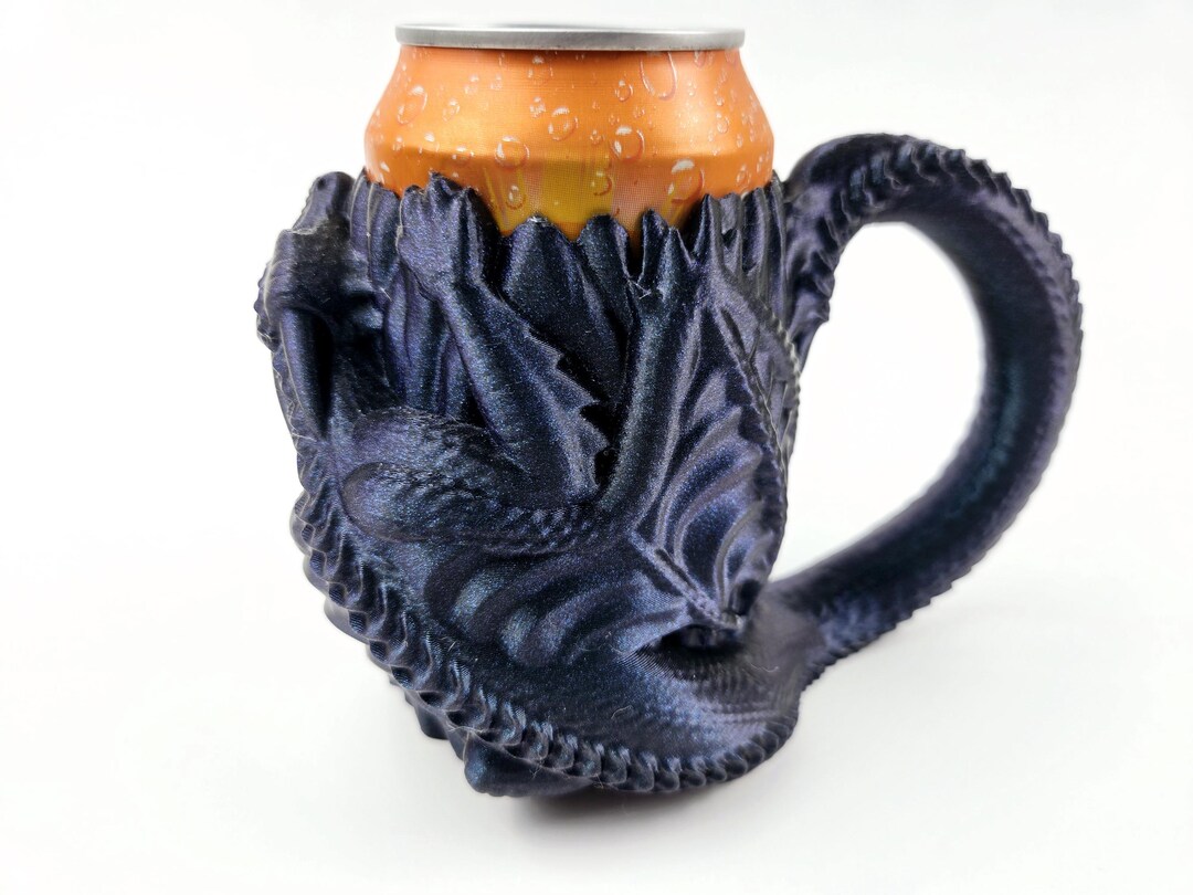 Dragon Can Koozie: Fantasy Beer & Soda Holder With Handle - Etsy