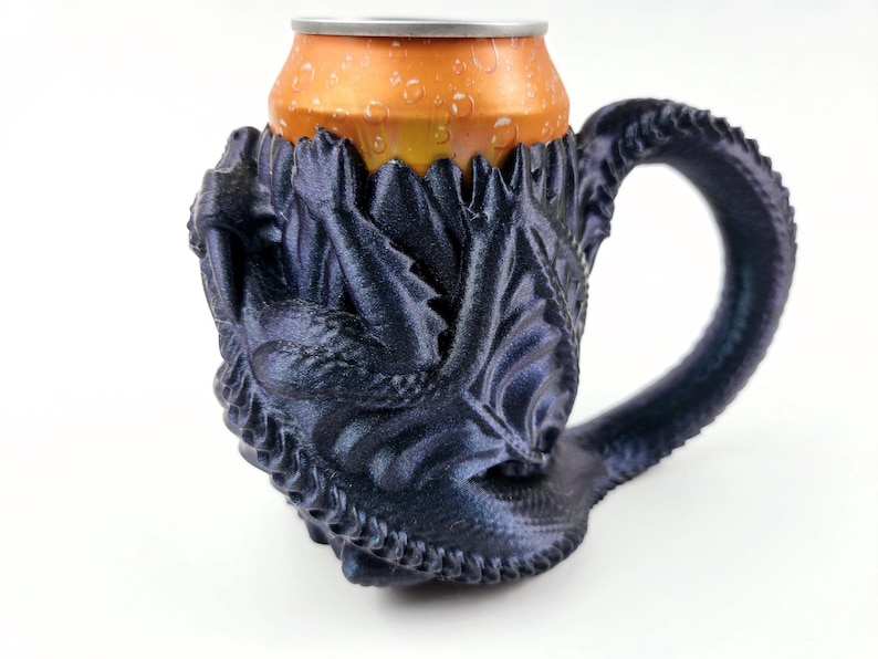 Dragon Can Koozie: Fantasy Beer & Soda Holder With Handle - Etsy