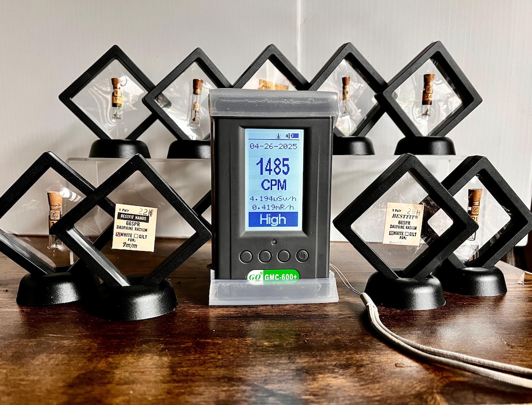 Antique Radium Watch Hands in Original Packaging - 1 Set With Display ...