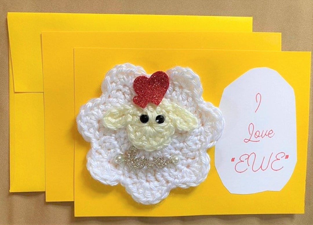 CD0026 I Love Ewe Card - Etsy