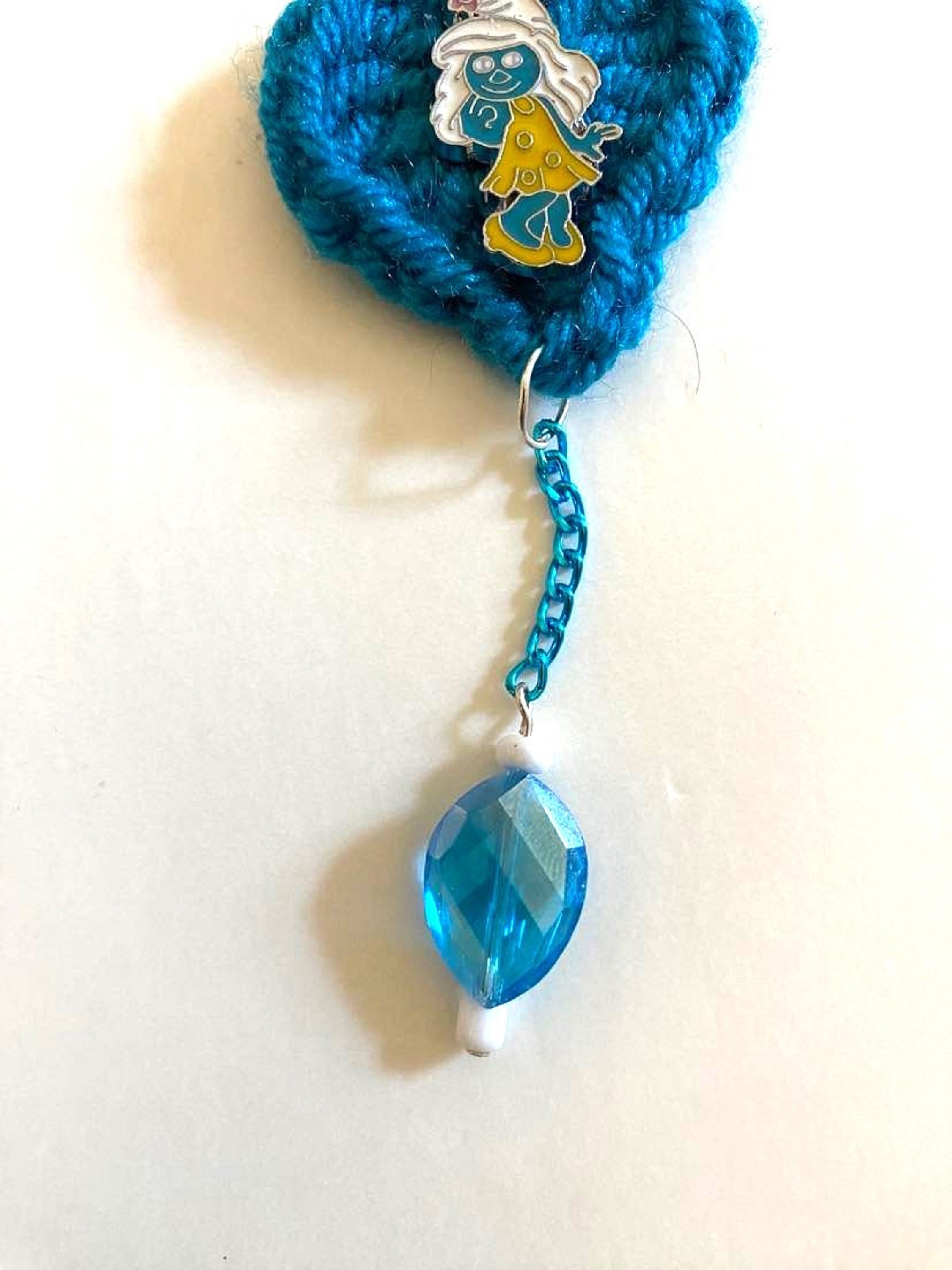 KC0012 Smurfette Key Chain - Etsy
