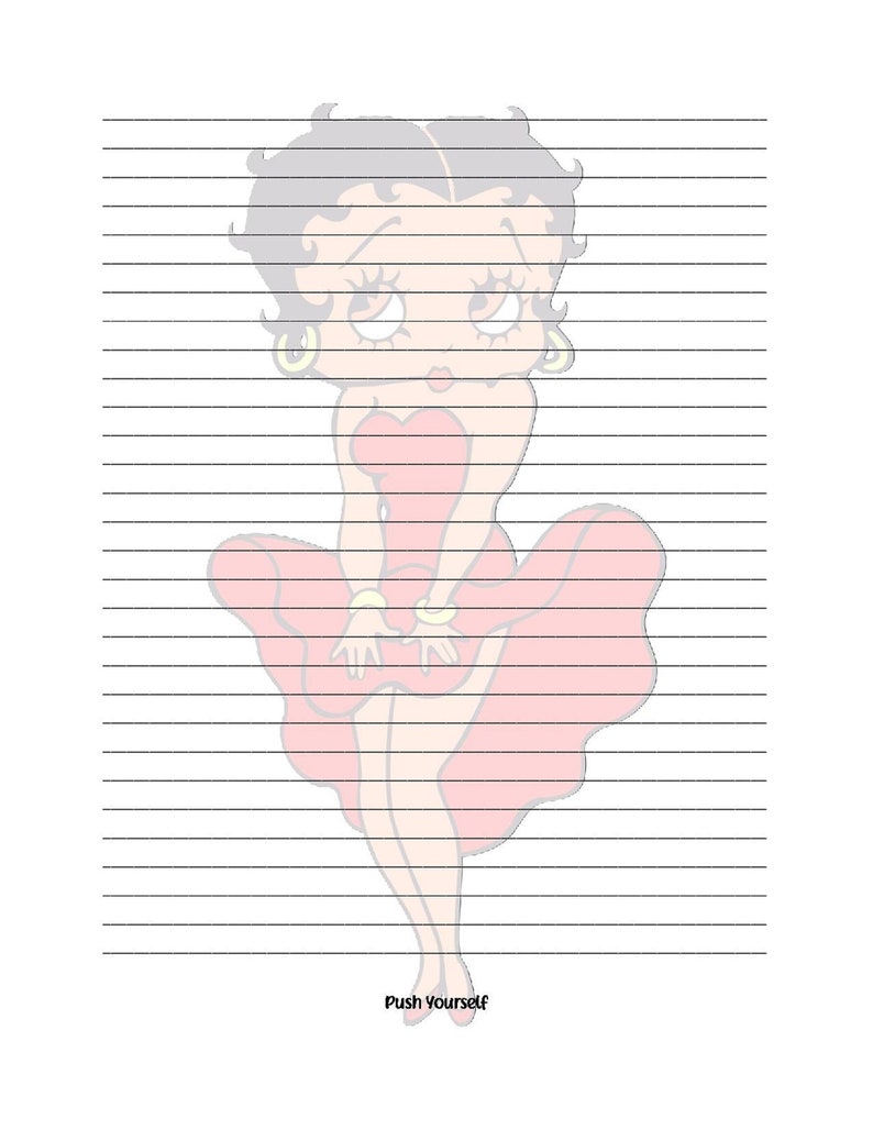 JN0114 Push Yourself Because No One Will Do It for You - Etsy