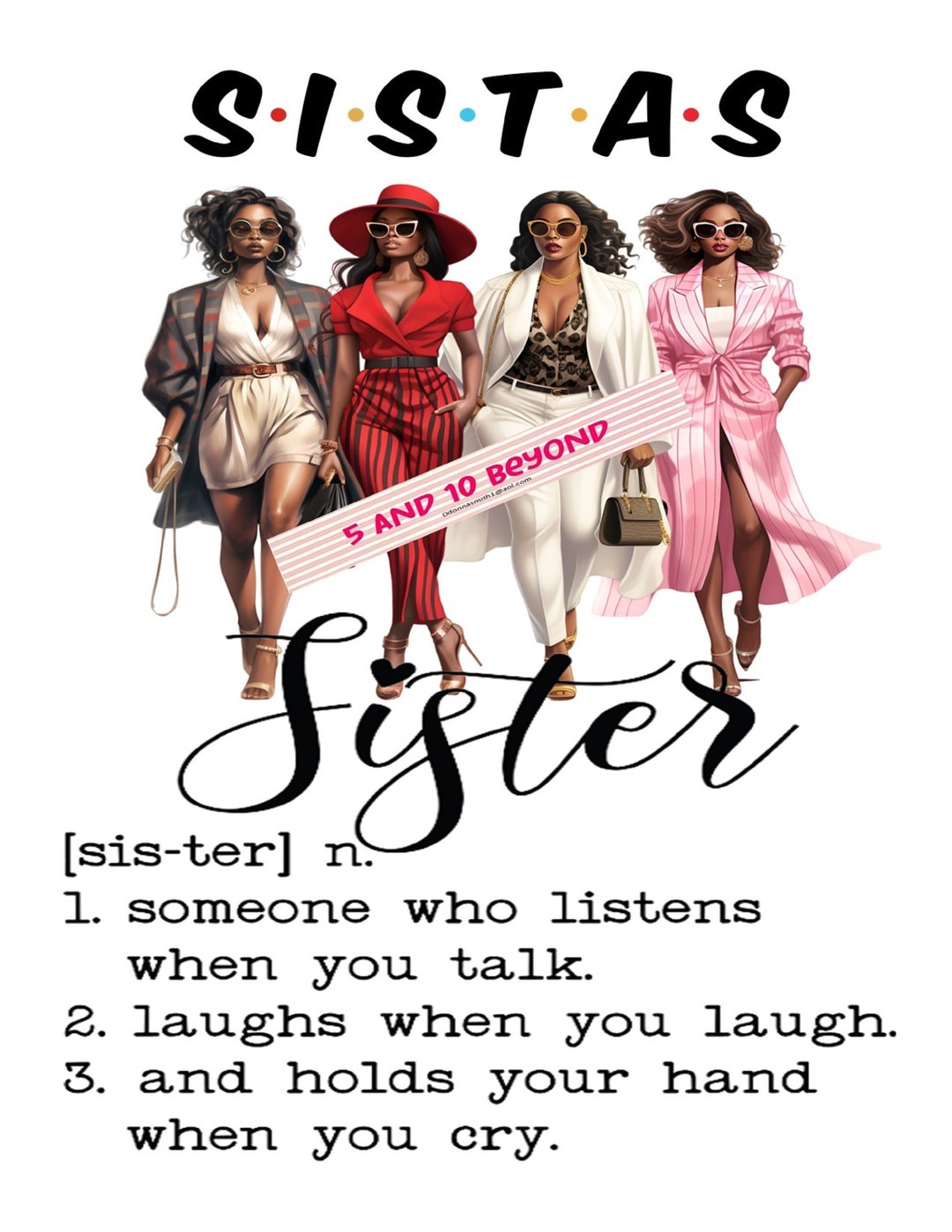 JN0479 Sistas DOWNLOAD ONLY - Etsy UK