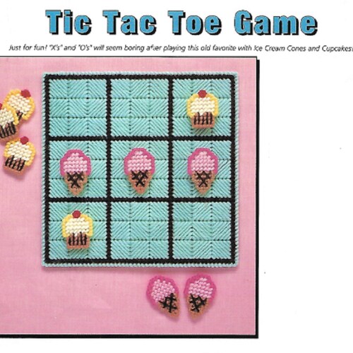 Memory Game Plastic Canvas Pattern - Etsy