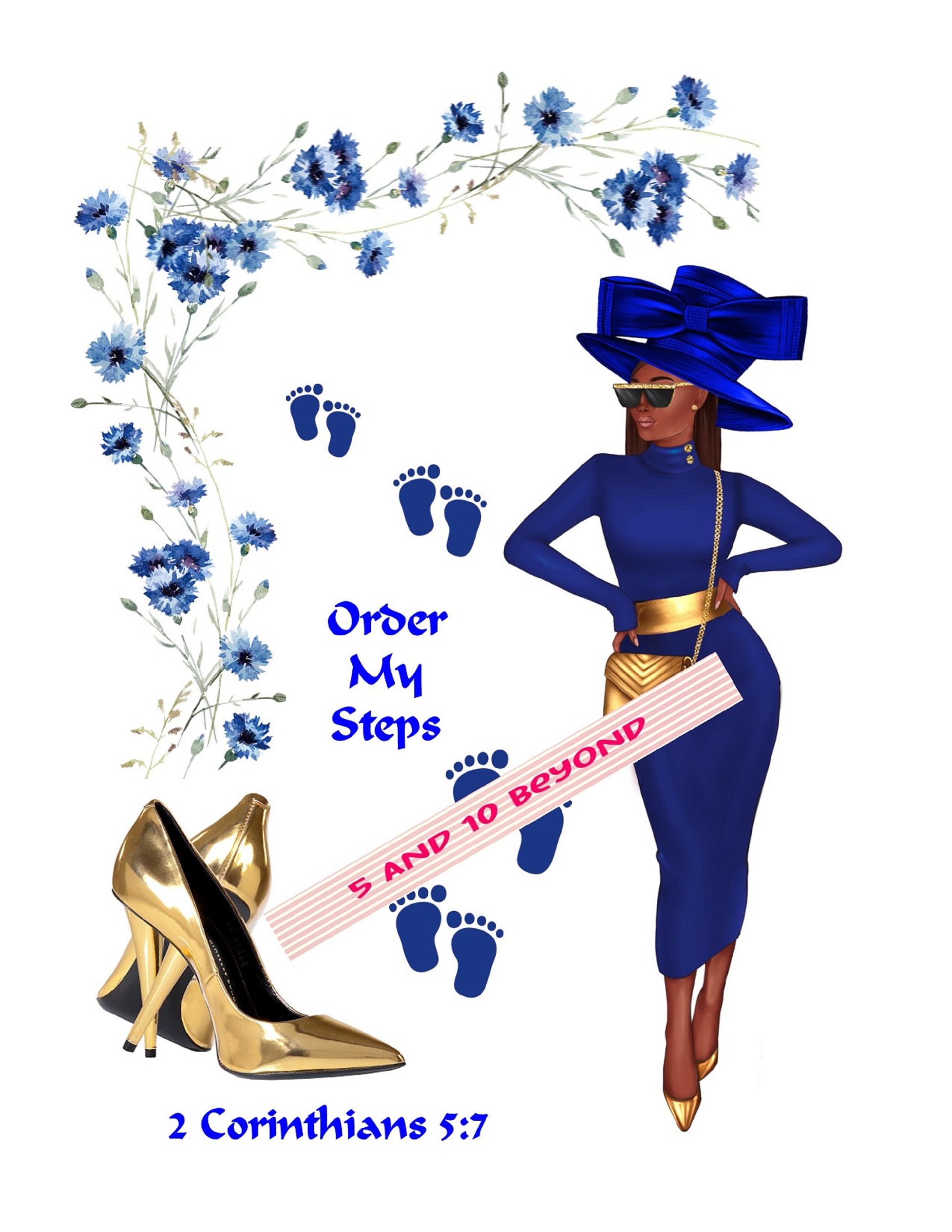 JN0101 Order My Steps DOWNLOAD ONLY - Etsy