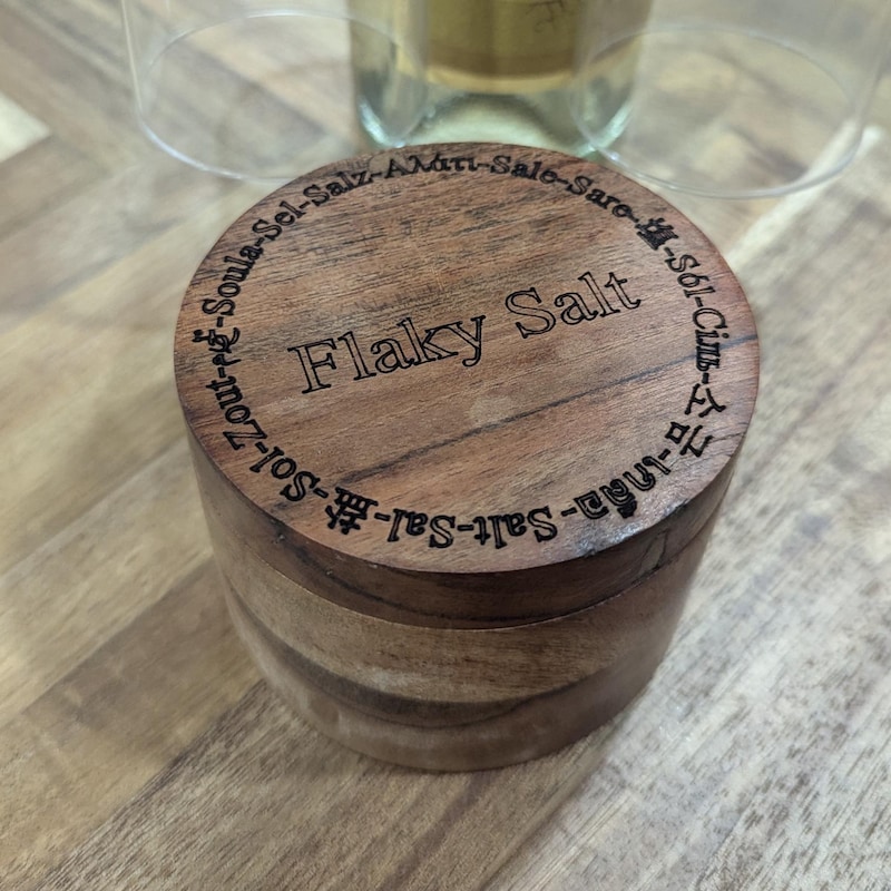 Salt Box With Lid - Etsy