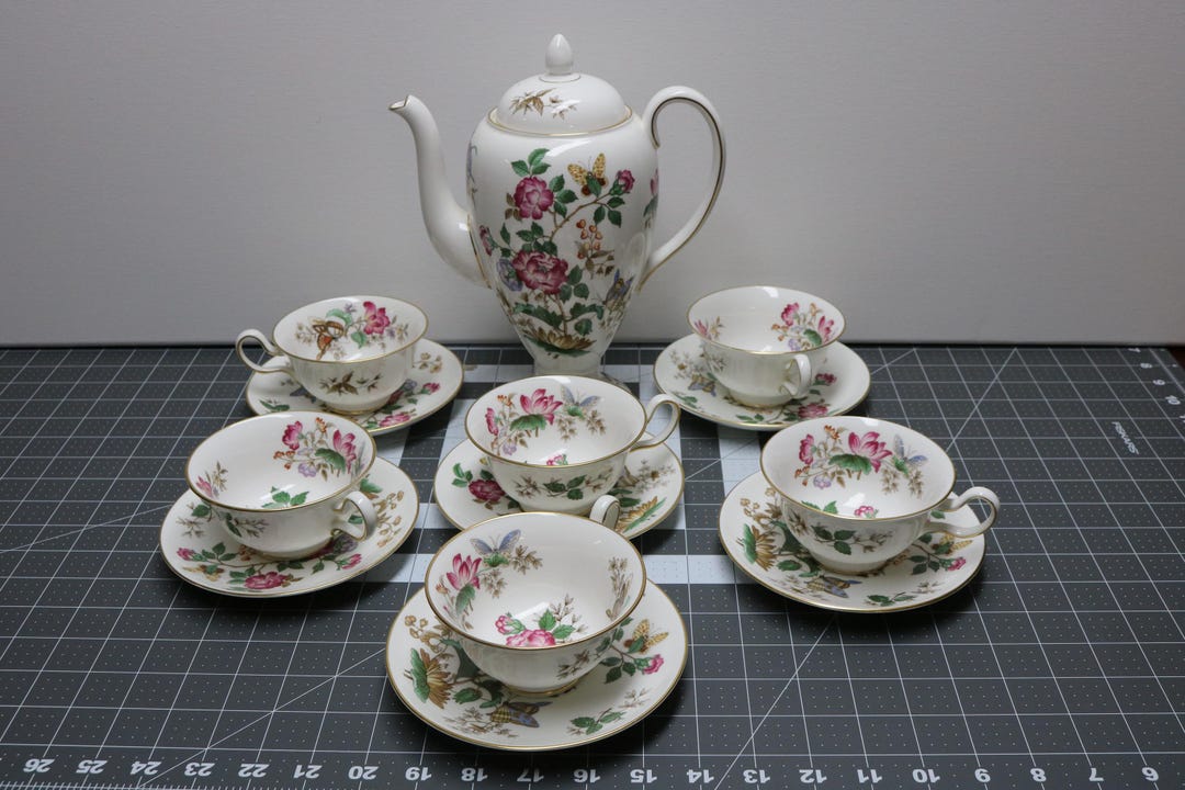 1950's 1960's Wedgewood Coffee Tea Set. - Etsy