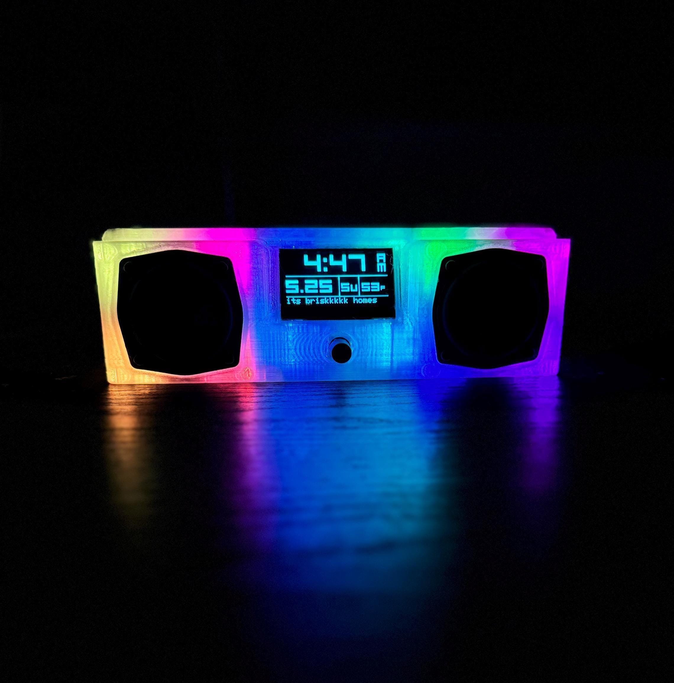 Desktop Weather Station & Clock | Visual Forecast With Dynamic RGB ...