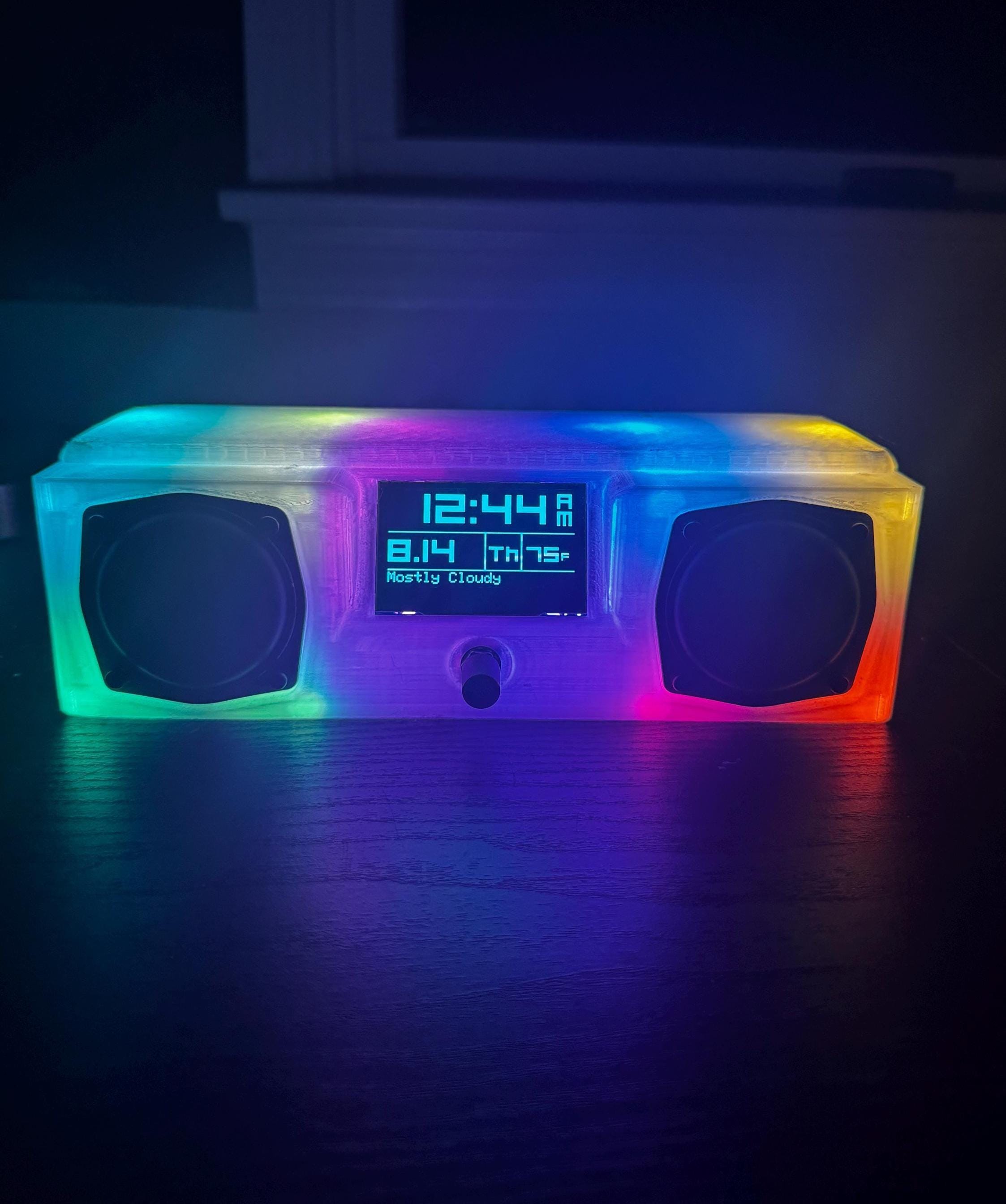 Desktop Weather Station & Clock | Visual Forecast With Dynamic RGB ...