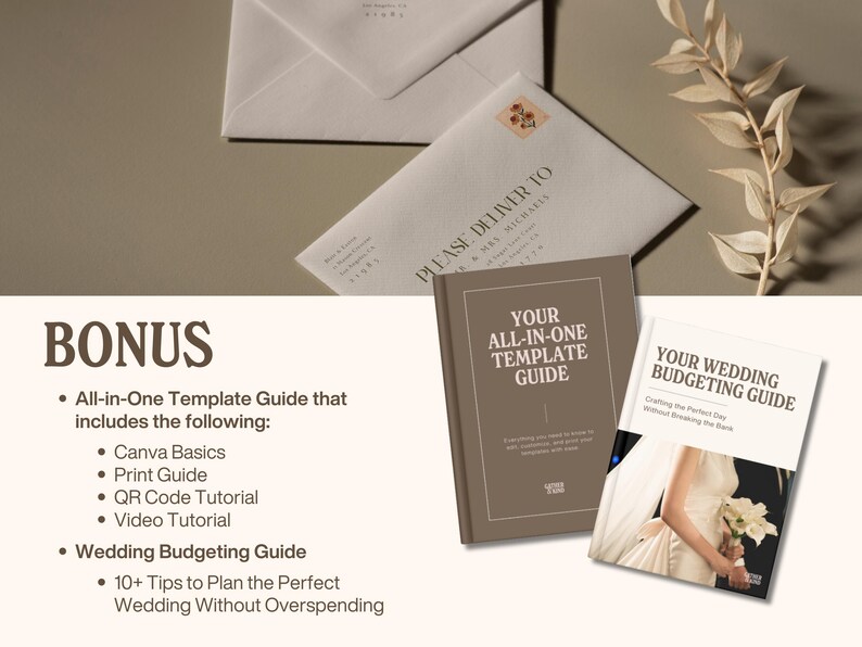 Elegant Wedding Details Card Template: Olive Reception, Accommodation ...
