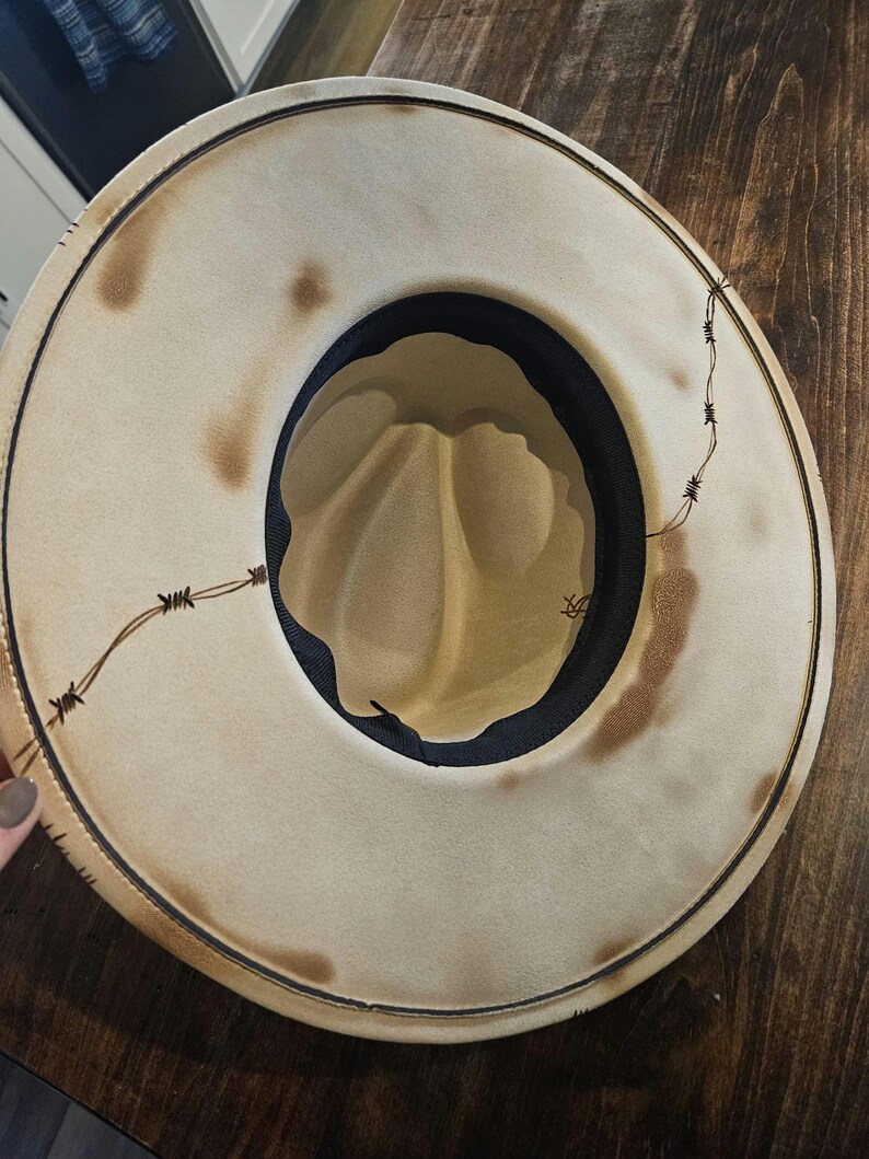 Custom Burned Cactus Hat - Etsy