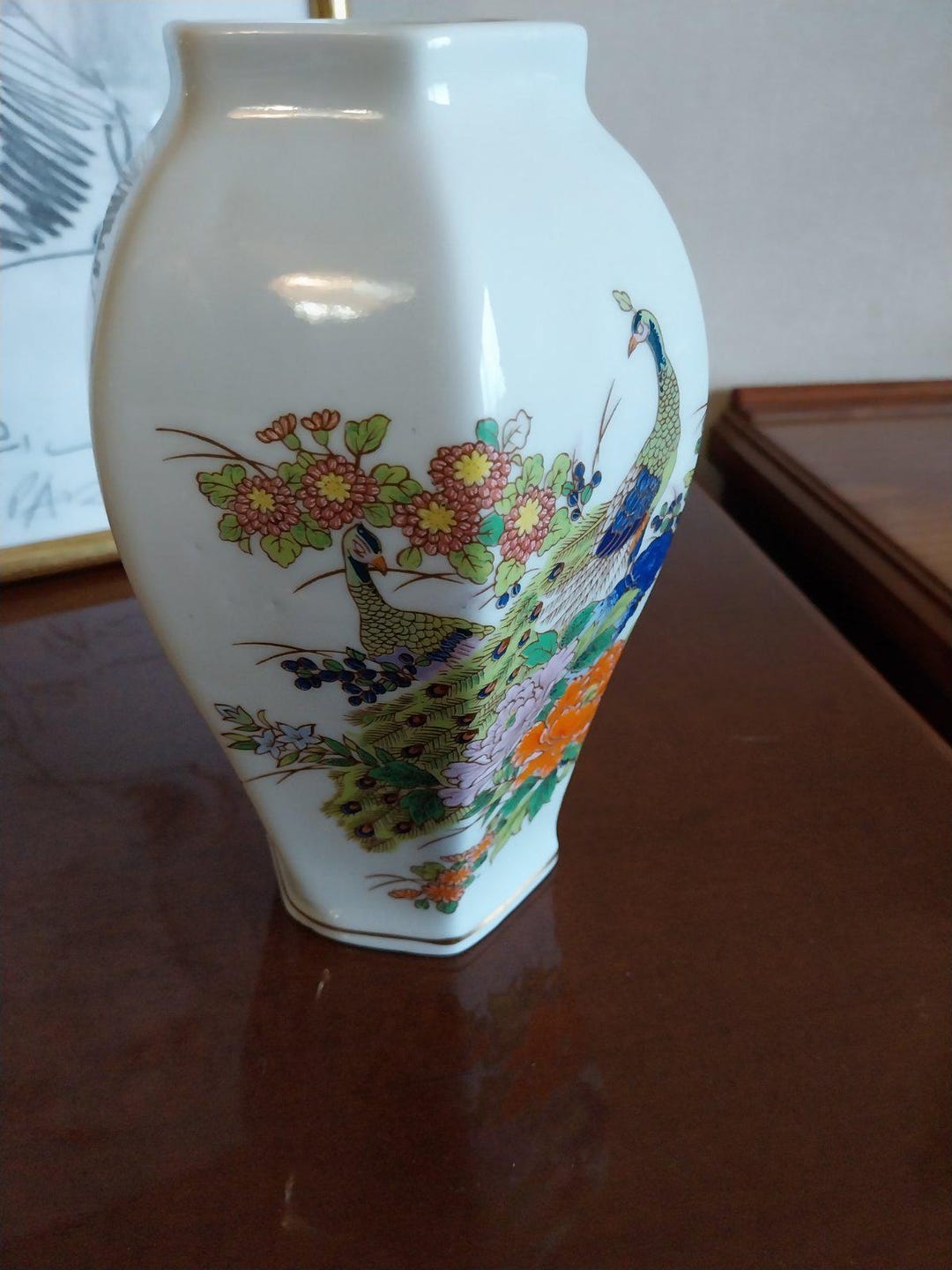 Vintage Porcelain Vase 8.2"bavaria Kaiser Masse/bavarian Porcelain Vase ...