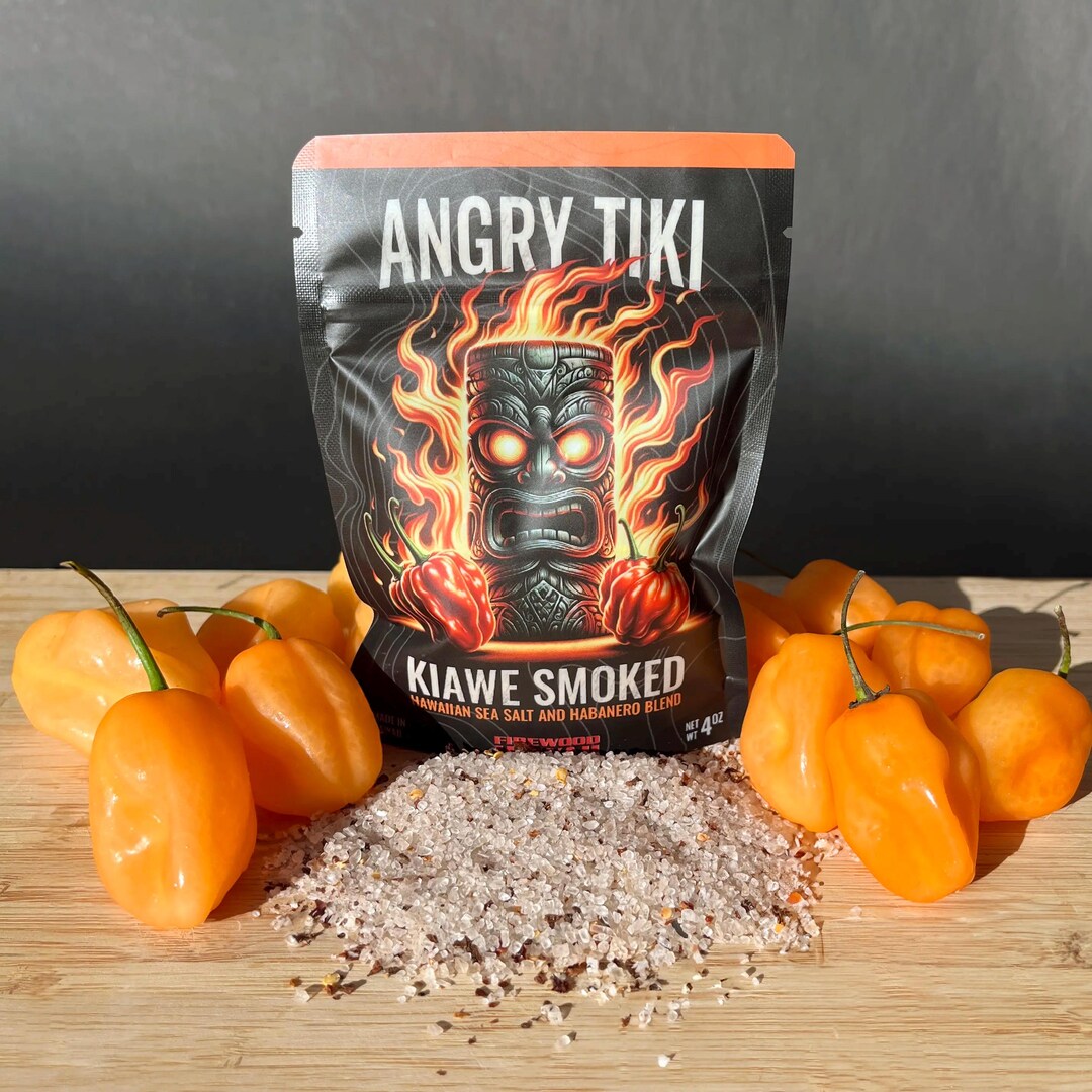 Angry Tiki - Smoked Habanero Seasoning | Fiery Hawaiian Spice | Dad ...