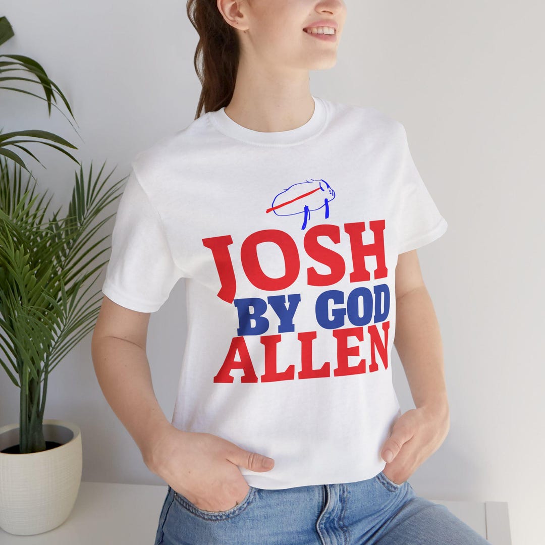 Buffalo Bills Josh Allen Tshirt, Football Tee, Men's Women's Unisex ...