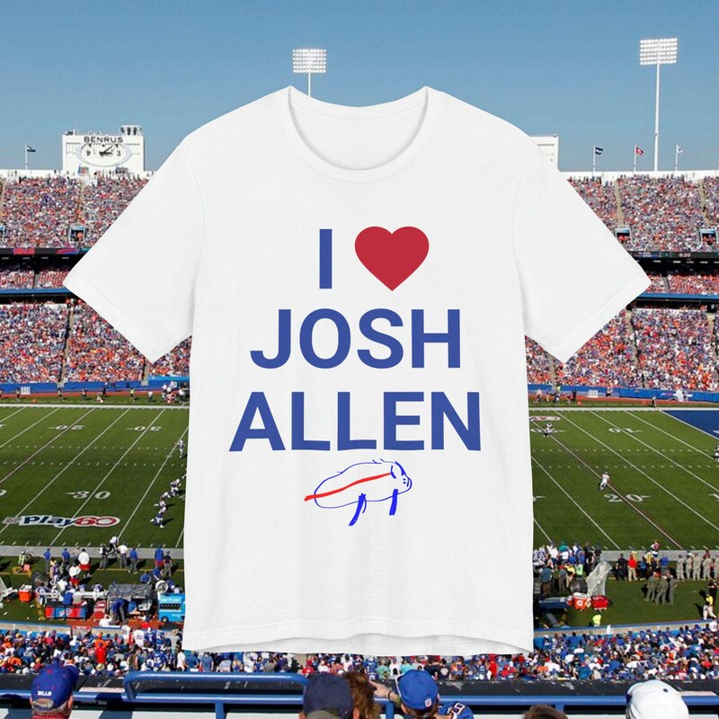 Josh Allen Shirt - Etsy