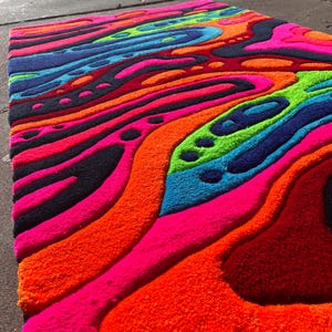 Lava Lamp Rug - Etsy