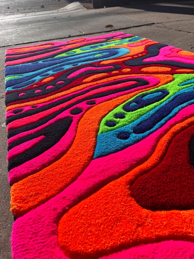 Lava Lamp Rug - Etsy