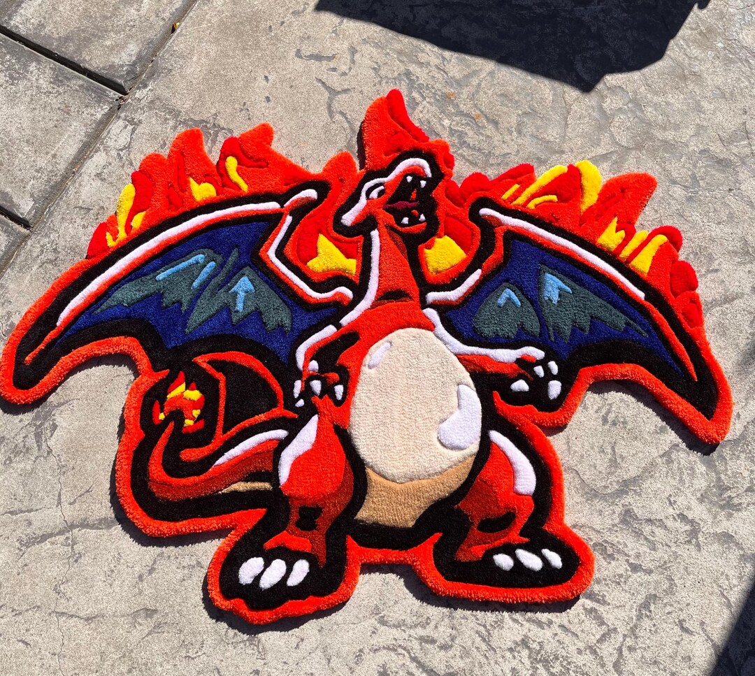 Charizard Rug - Etsy