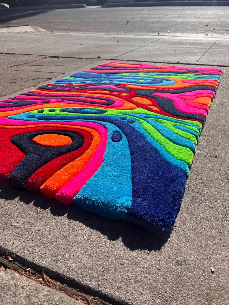 Lava Lamp Rug - Etsy