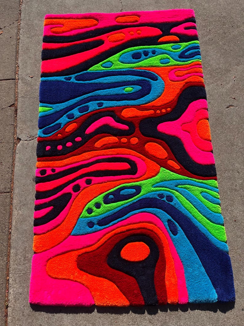 Lava Lamp Rug - Etsy