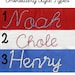 CUSTOM Small Name Felt Flag Banner | Personalized Name Felt Flag ...