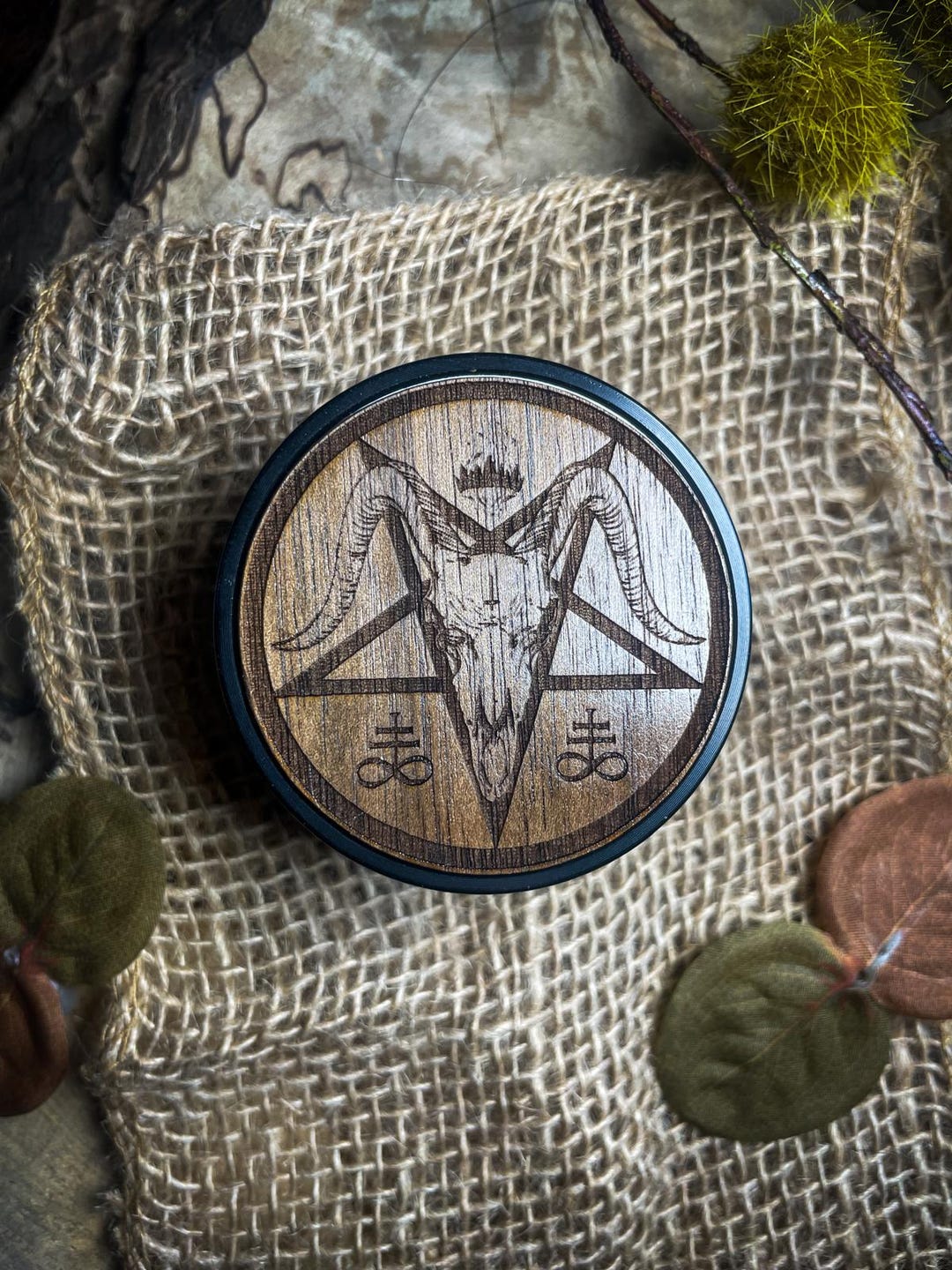 Baphomet Grinder, Devil Grinder, Demon Goat, Dark Gothic Grinder ...