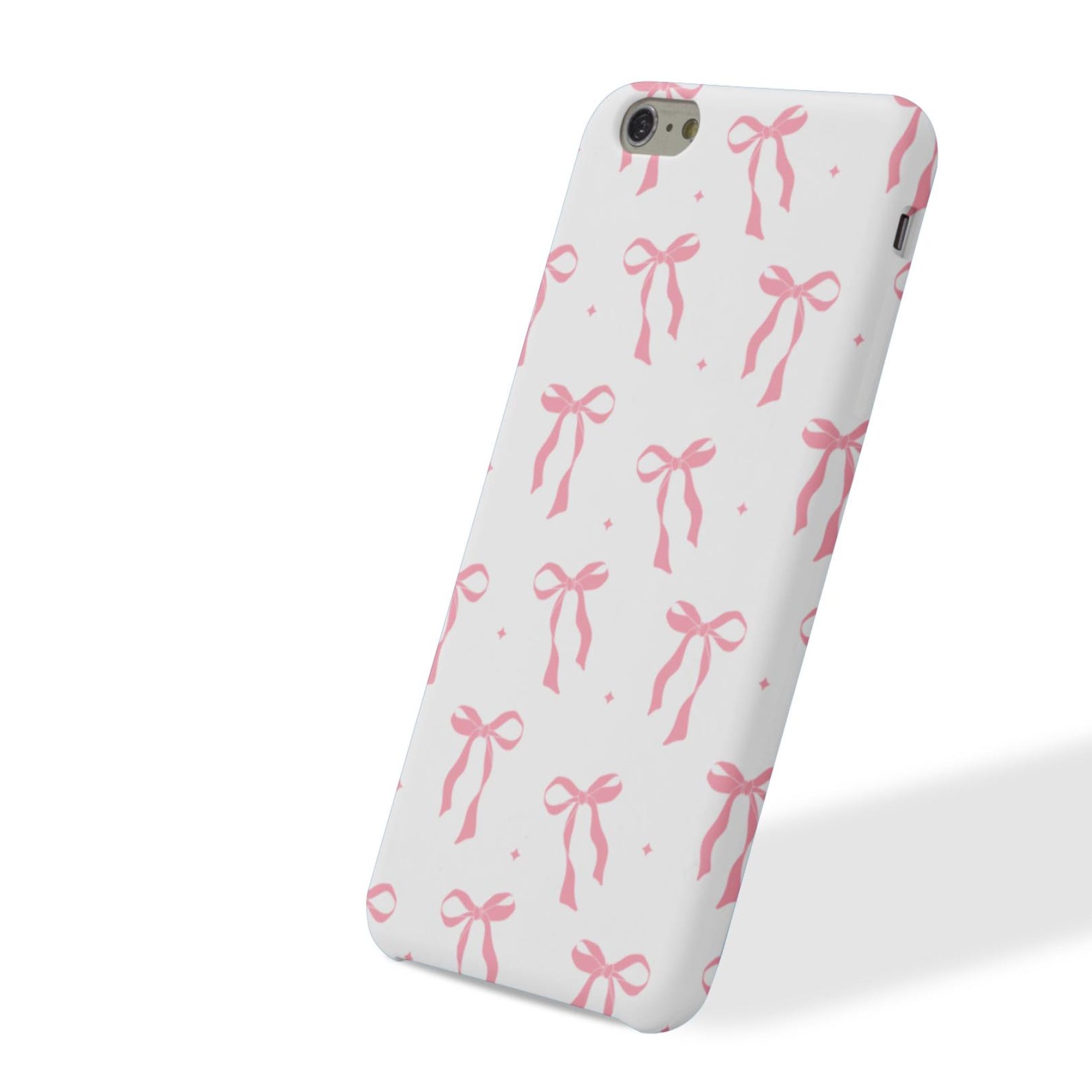 Pink Coquette Phone Casing/coquette Phone Casing/coquette Preppy Phone ...