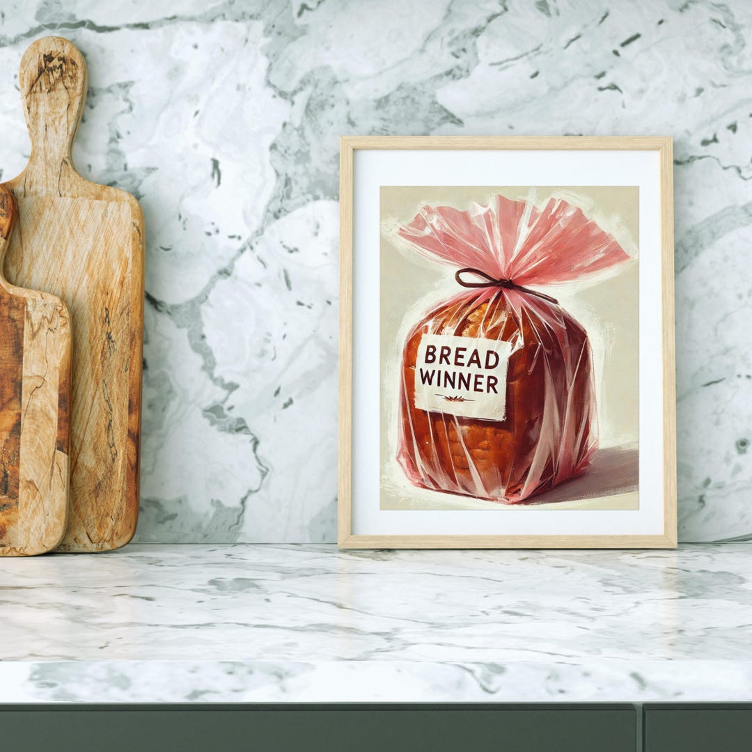 Bread Winner Print| Fine Art Print | Bread Winner Art | Coquette Decor ...