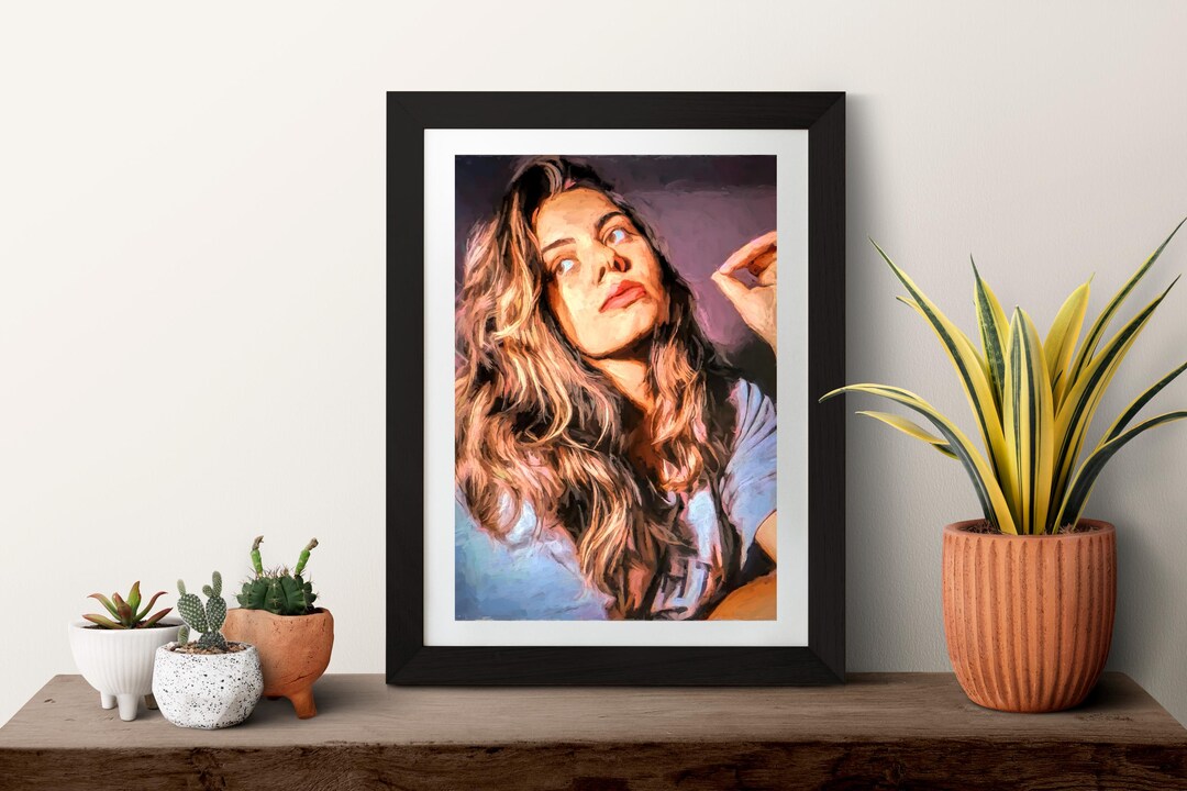 Digital Oil Portrait Painting Art, Custom Artwork, Personalized ...