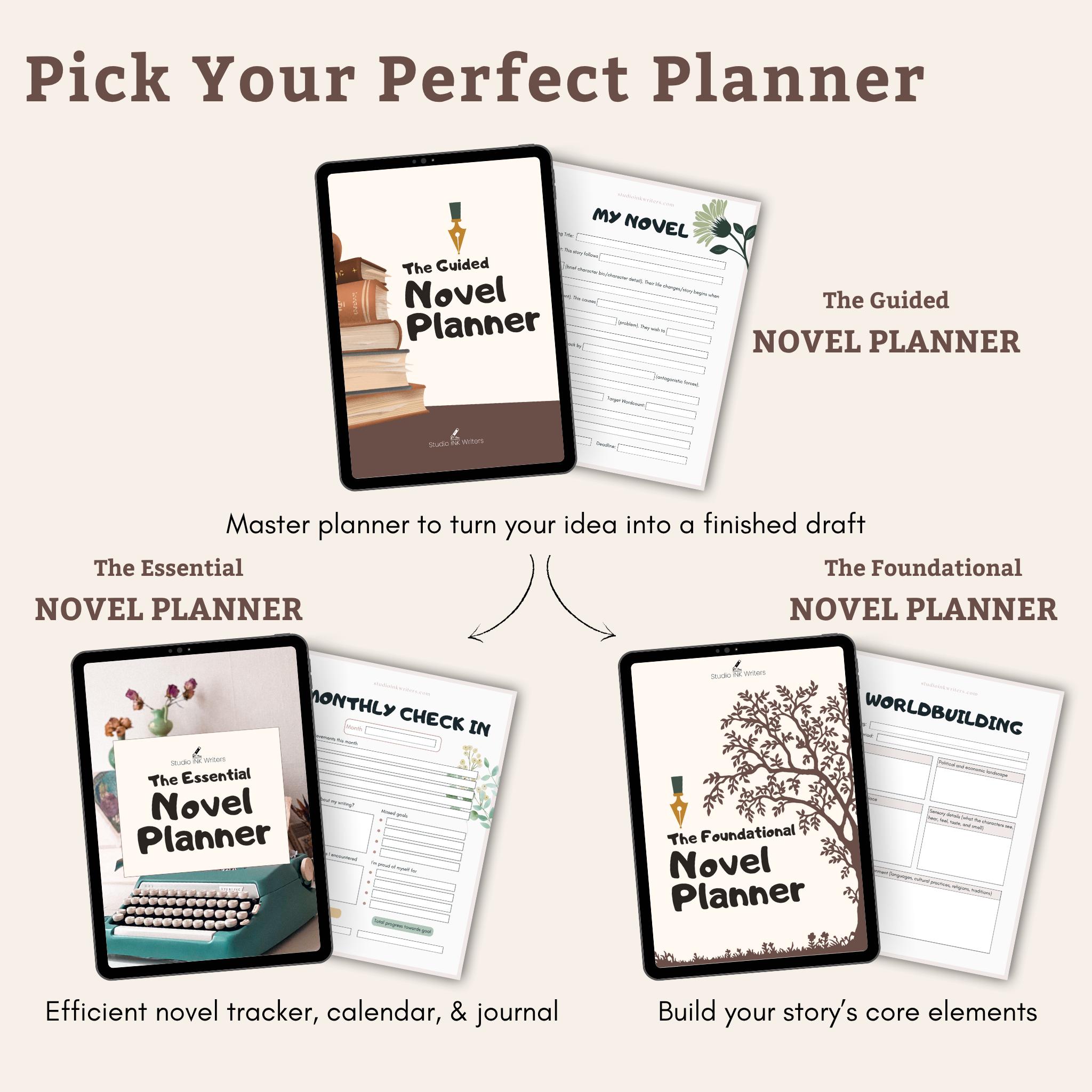Novel Plot Checklist, Fillable and Printable PDF | One-page Digital Template for Story Plot ...