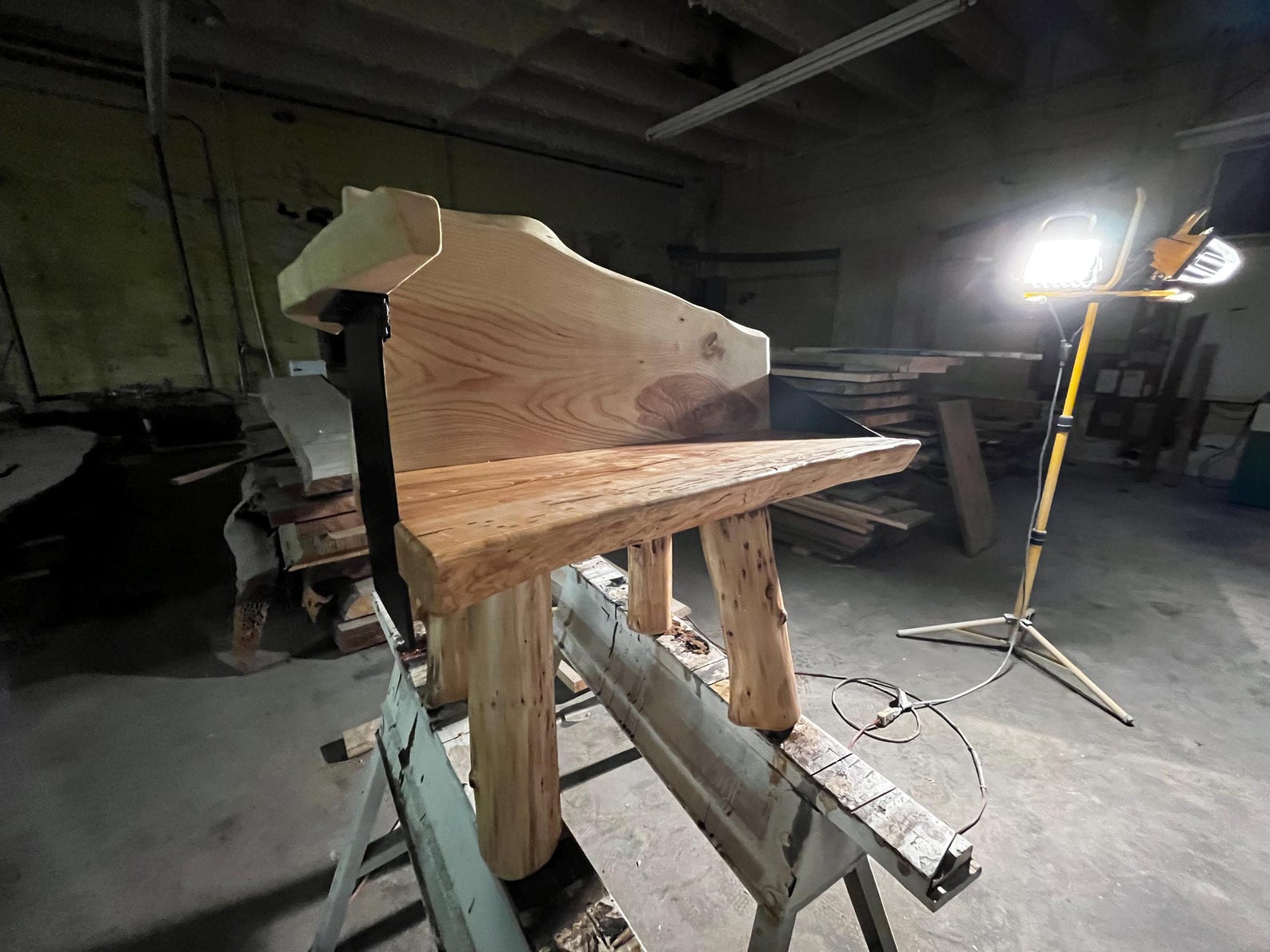 Handmade Live-edge Ash Chair - Etsy
