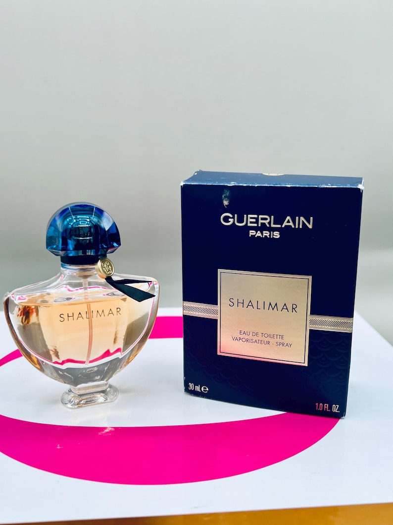 Vintage Guerlain Shalimar Eau De Toilette: Classic French Floral ...