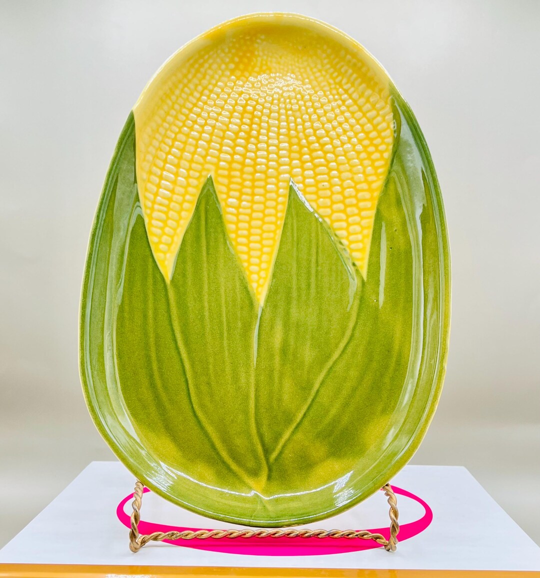 Shawnee Corn King Platter | Vintage USA Farmhouse | Thanksgiving ...