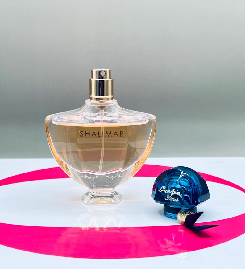 Vintage Guerlain Shalimar Eau De Toilette: Classic French Floral ...