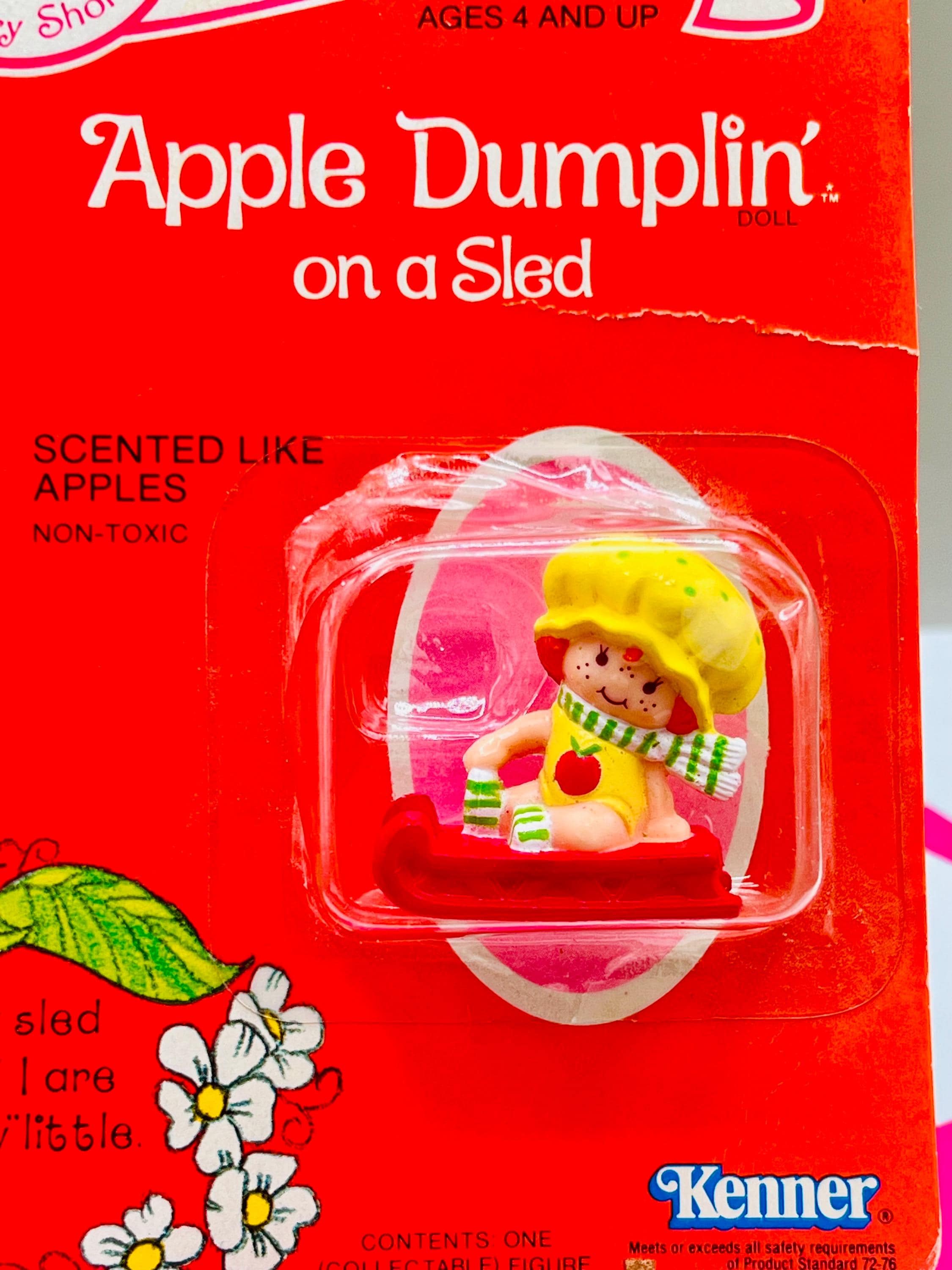 1982 Apple Dumplin Figure: Vintage Sealed Strawberry Shortcake Mini ...