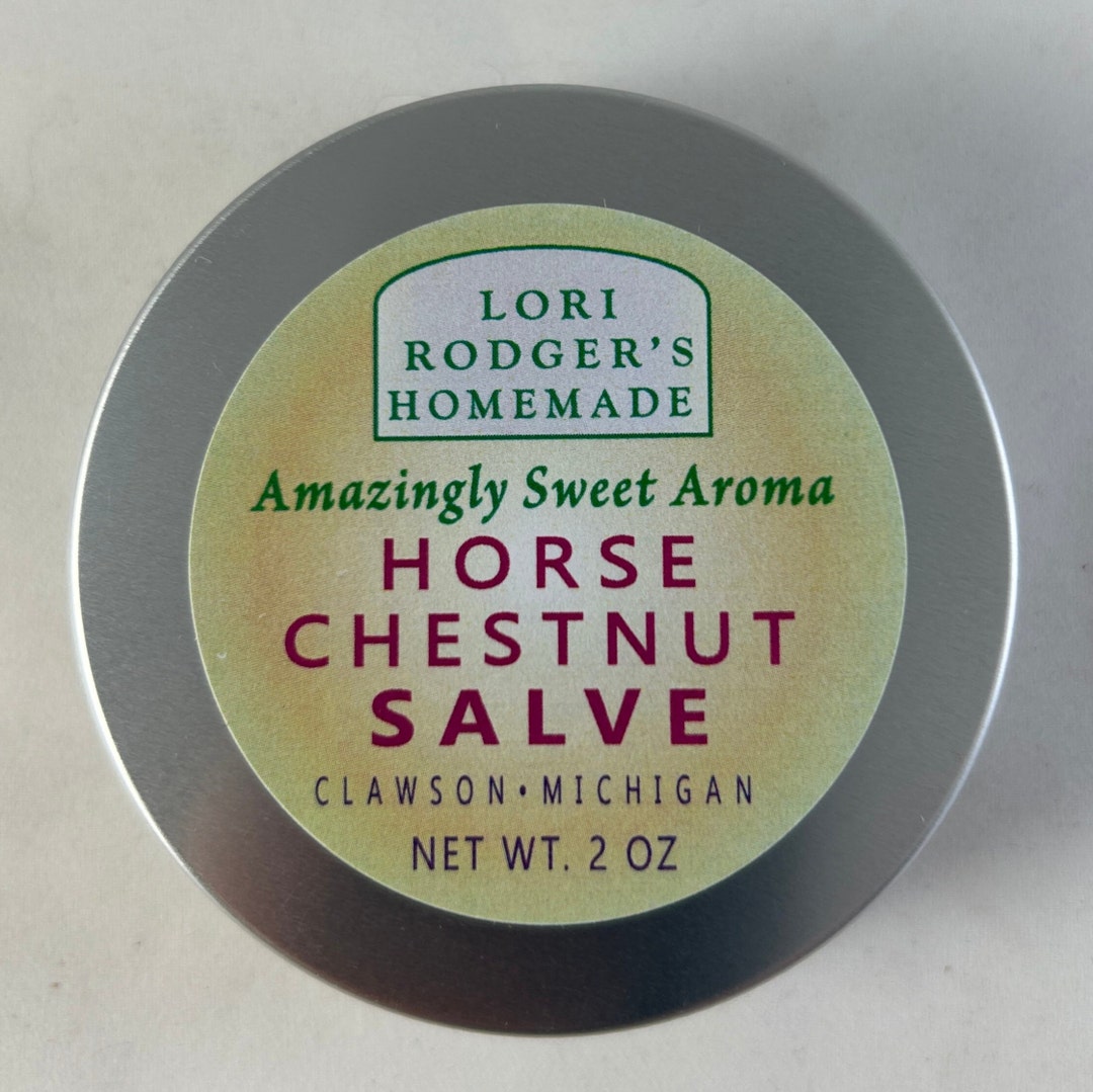 Horse Chestnut Salve Hand Made by Lori Rodgers With Organic Ingredients ...