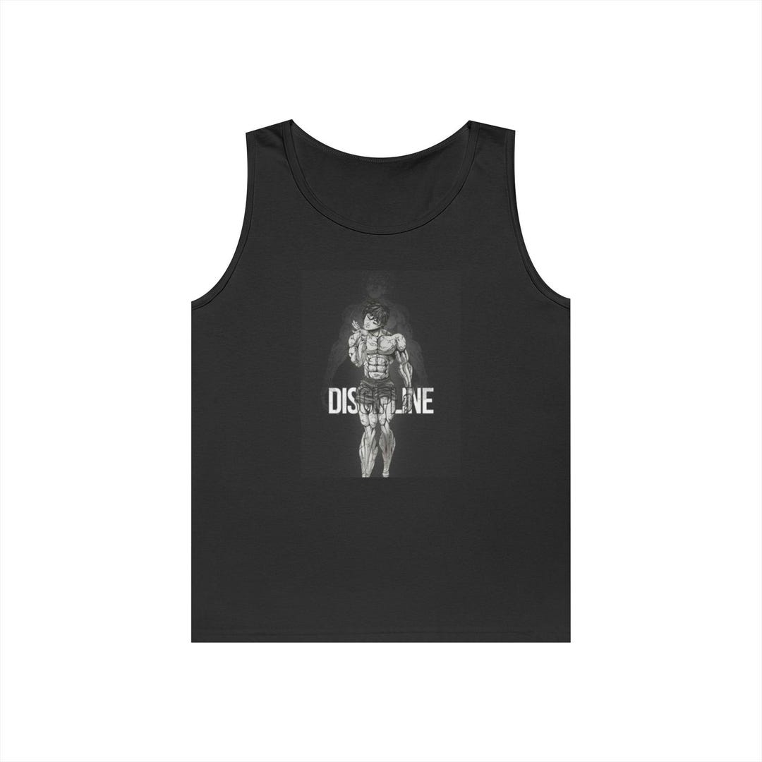 Baki Tank Top, Anime Muscle Tee, Unisex Gym Shirt, Sleeveless Workout ...