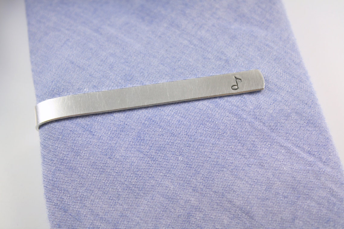 Music Note Tie Clip With Hidden Message - Etsy